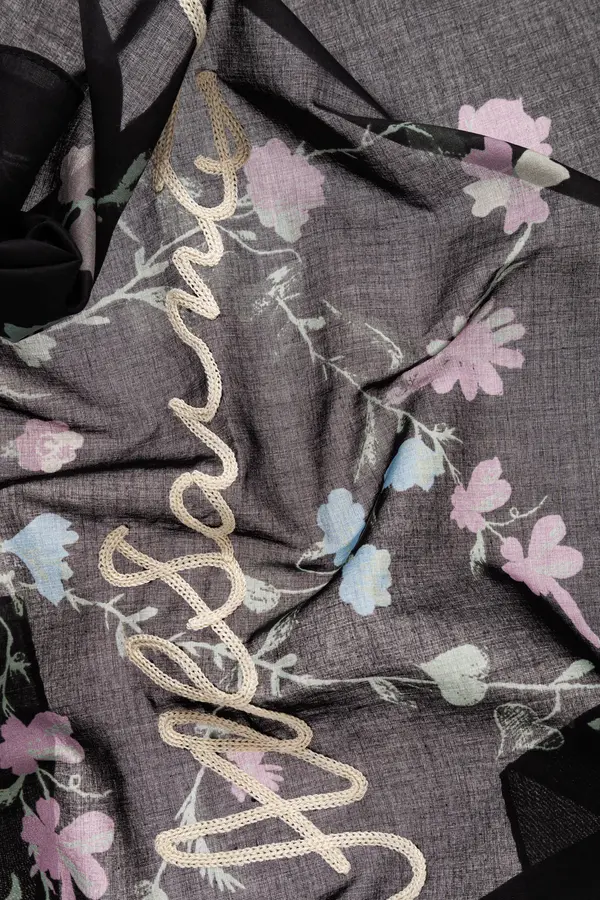 ALLSAINTS Scarf With Floral Motif
