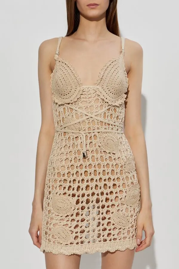 Attico Crochet Dress