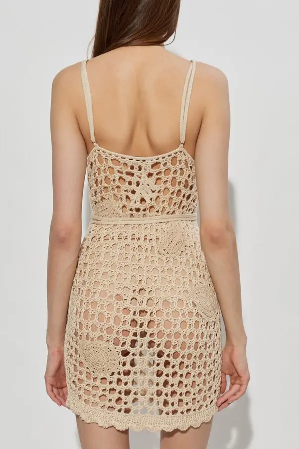 Attico Crochet Dress
