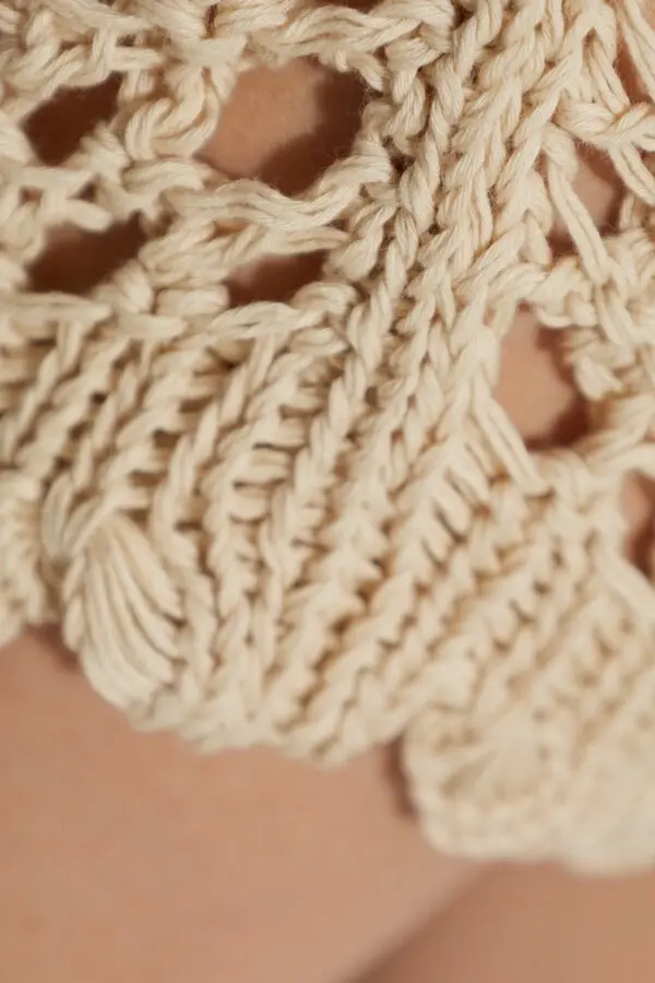 Attico Crochet Dress