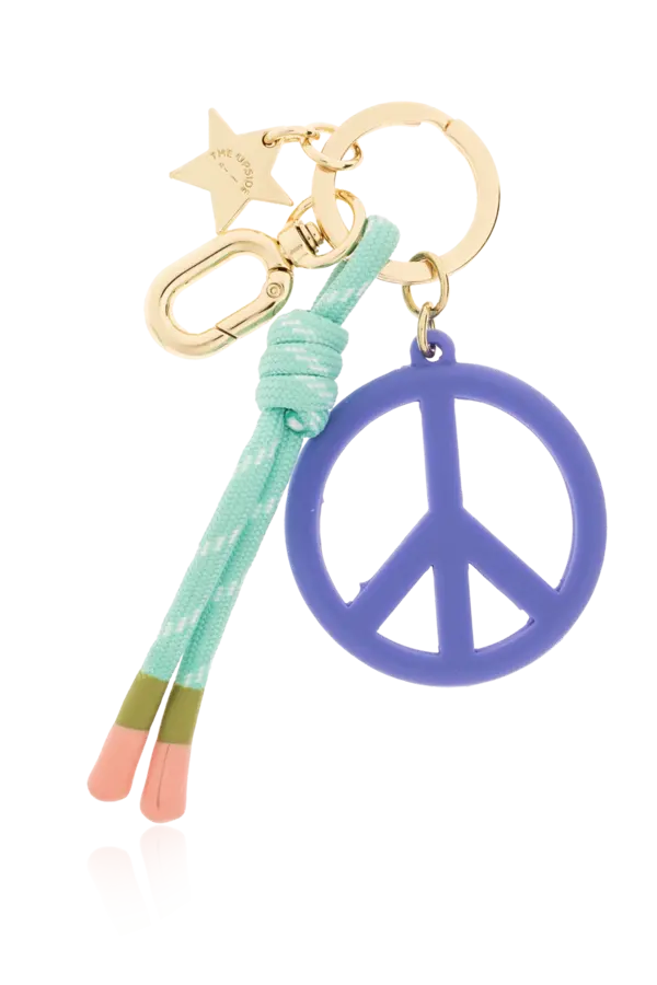The Upside Keyring With Charms