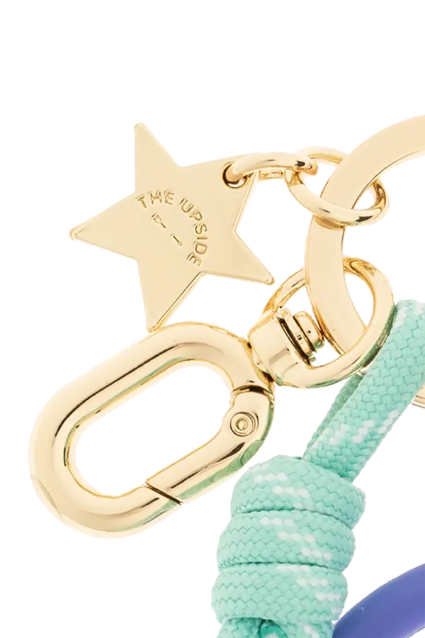 The Upside Keyring With Charms