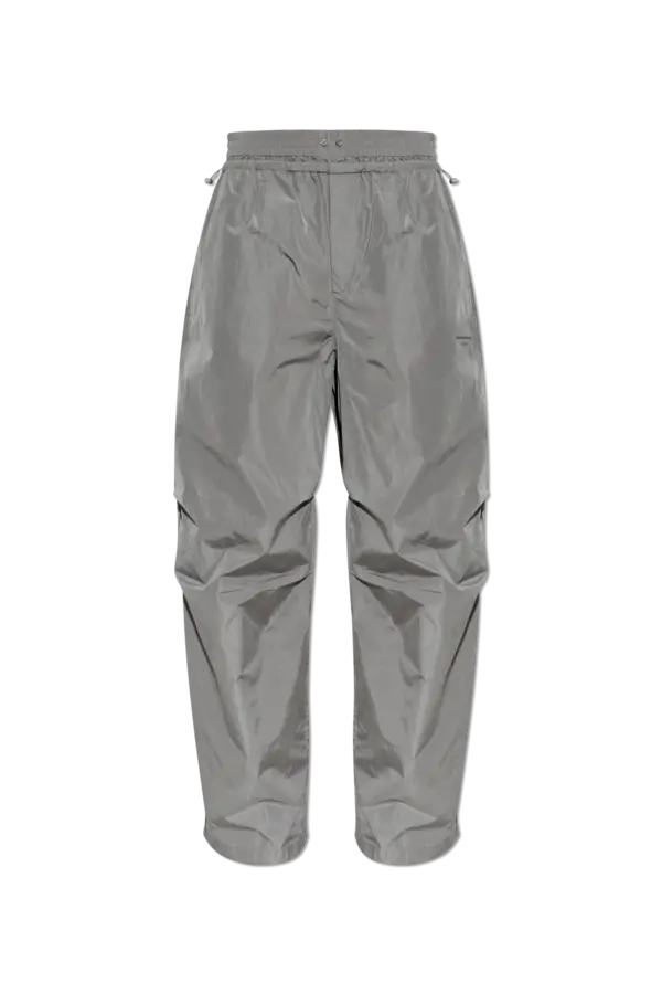 Alexander Wang Wide-leg Trousers In Polyester - Grey