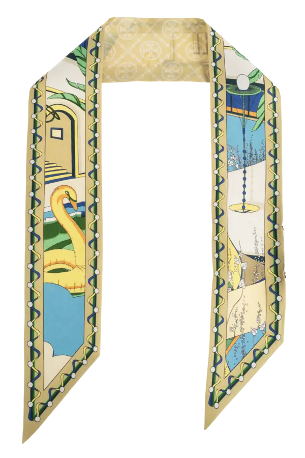 Tory Burch Silk Scarf - Multicolour