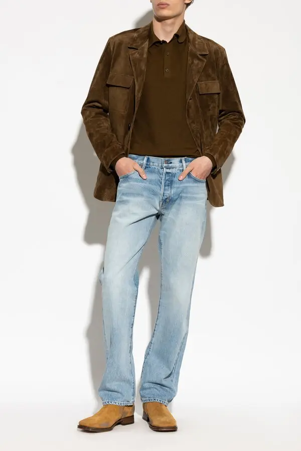 TOM FORD Straight-leg Jeans In Washed