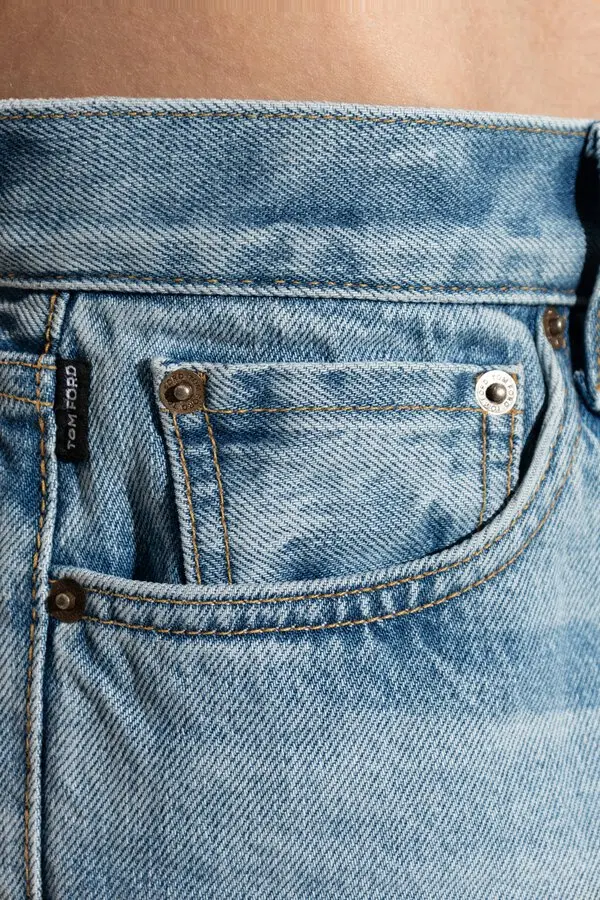 TOM FORD Straight-leg Jeans In Washed