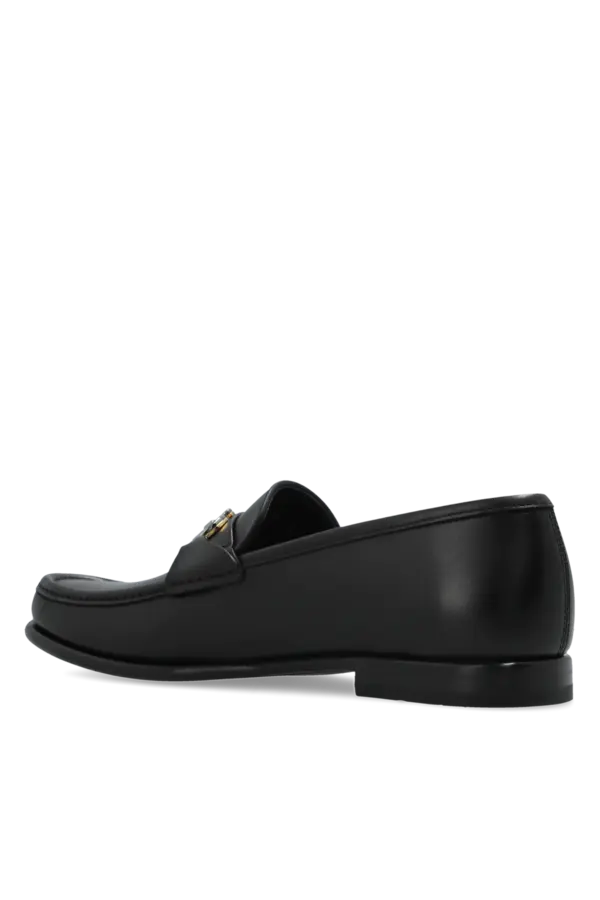 FERRAGAMO Avril Loafer Shoes - Black