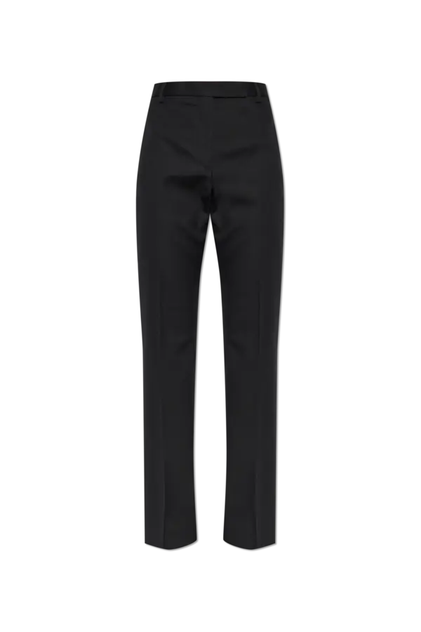 TOM FORD Tailored Creased Trousers - Black