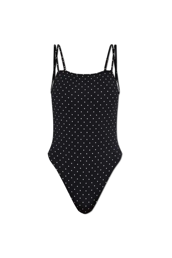 TOM FORD Polka Dot One-piece Swimsuit - Black