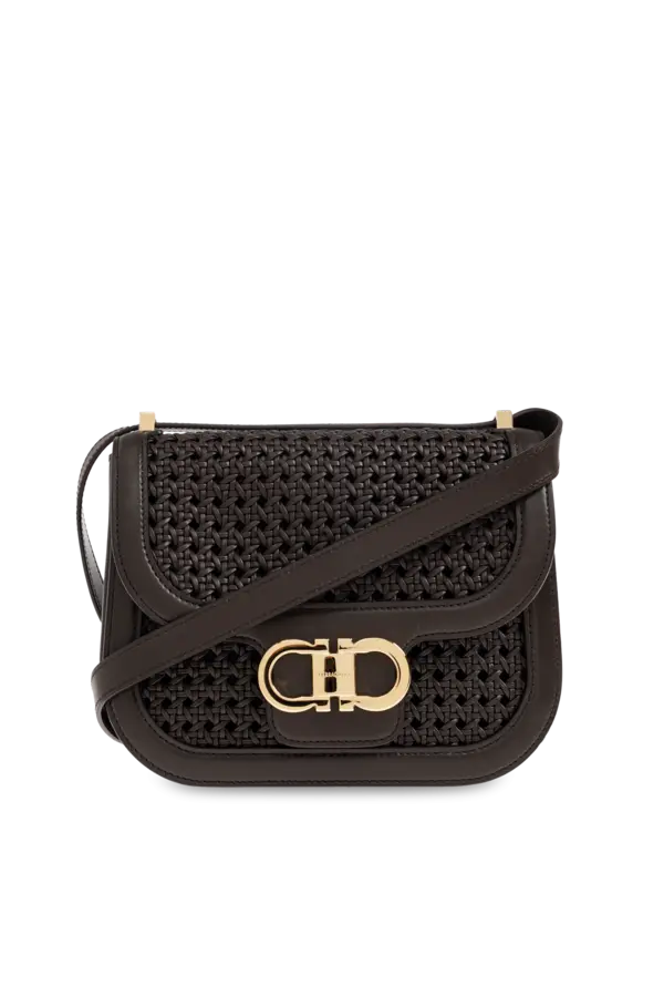 FERRAGAMO Double Bag - Brown