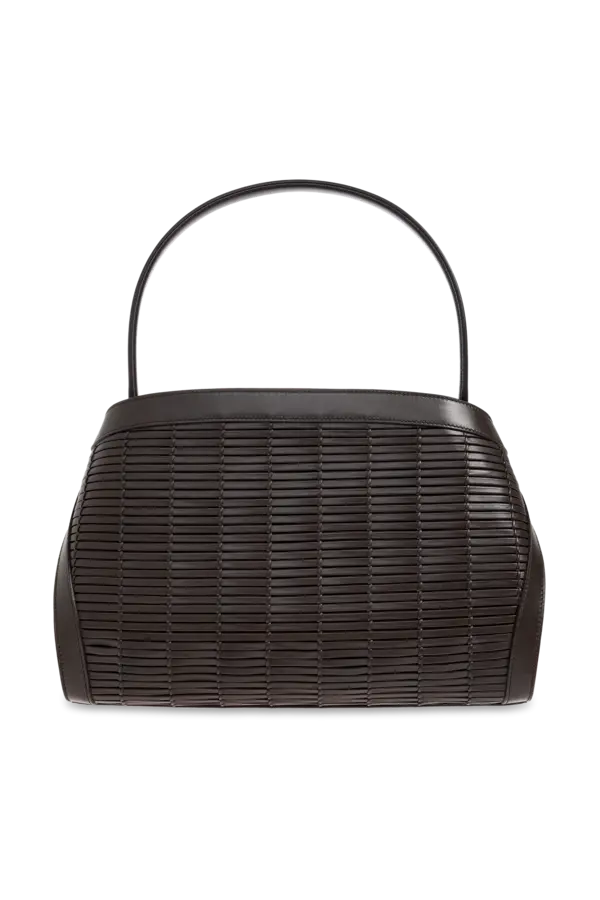 FERRAGAMO Hug" Leather Handheld Bag
