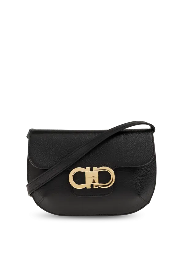 FERRAGAMO Lizzy Leather Shoulder Bag
