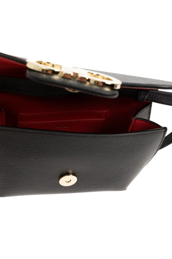 FERRAGAMO Lizzy Leather Shoulder Bag