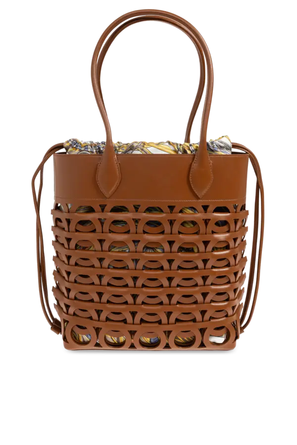 FERRAGAMO Ganci Medium Shopper Bag