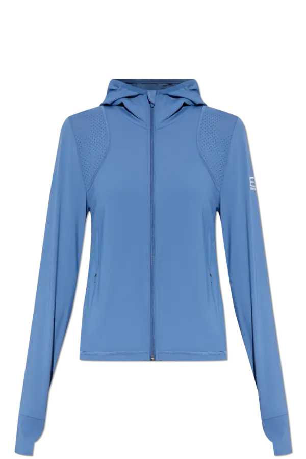EA7 Full-zip Hooded Performance Jacket