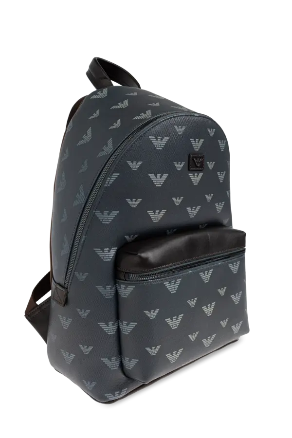 Emporio Armani Monogram Backpack