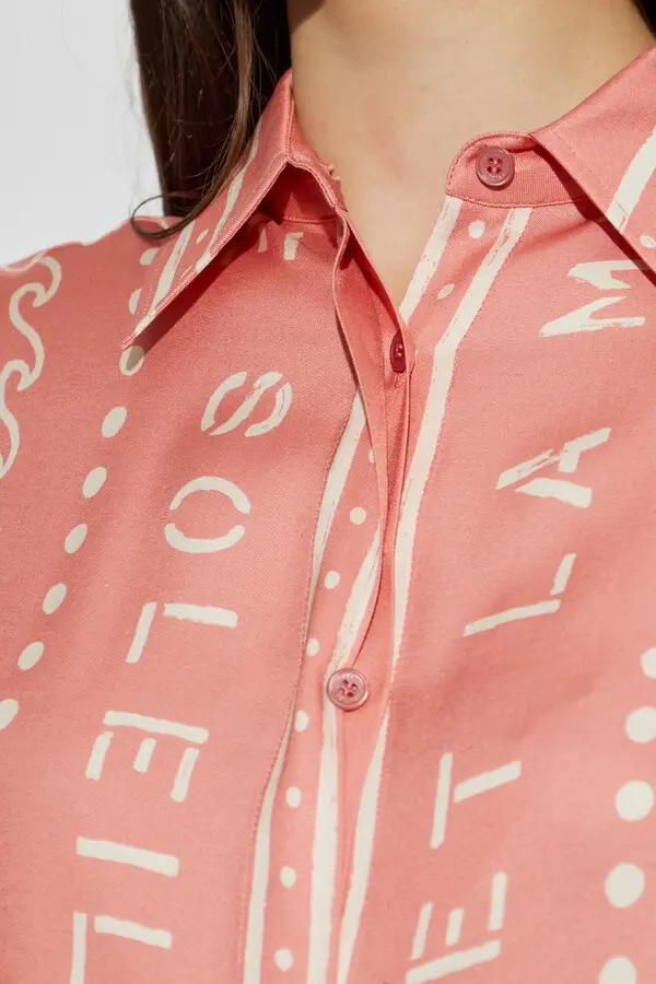 Balmain Printed Viscose Shirt