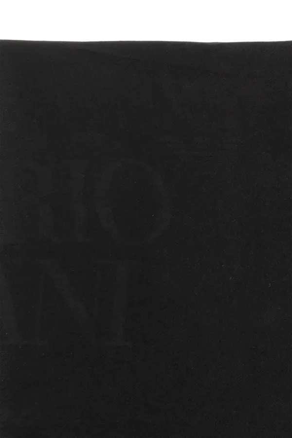 Emporio Armani Scarf With Raw Edges