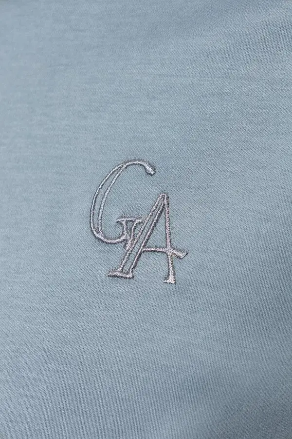 Giorgio Armani T-shirt With Embroidered Logo