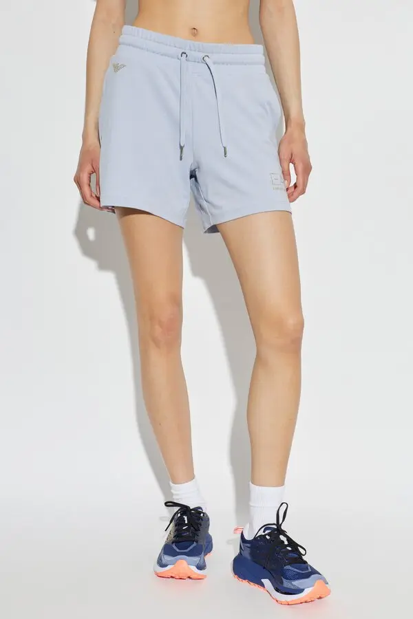 EA7 Logo Sweat Shorts
