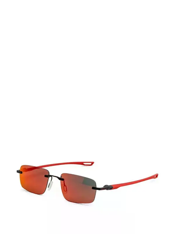 Tag Heuer Rectangle Rimless Sunglasses