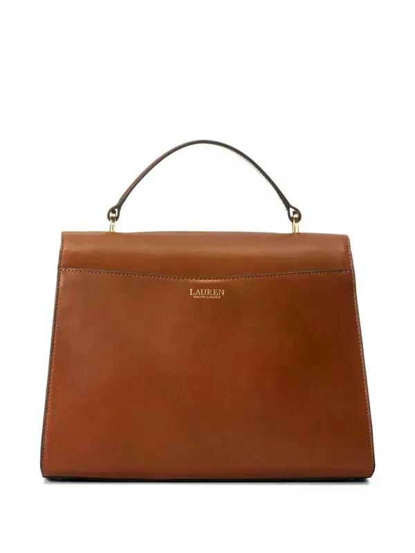 Ralph Lauren Medium Leather Tote Bag