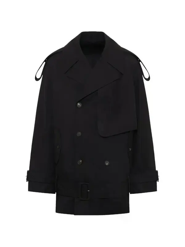 EGONLAB Double-breasted Unlined Trench Coat