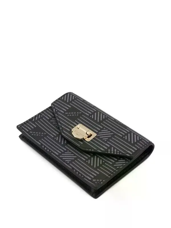 Moreau Flap Logo-print Leather Wallet