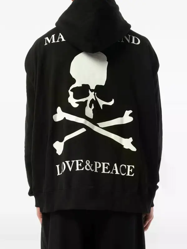 MASTERMIND WORLD Skull Print Drawstring Hoodie