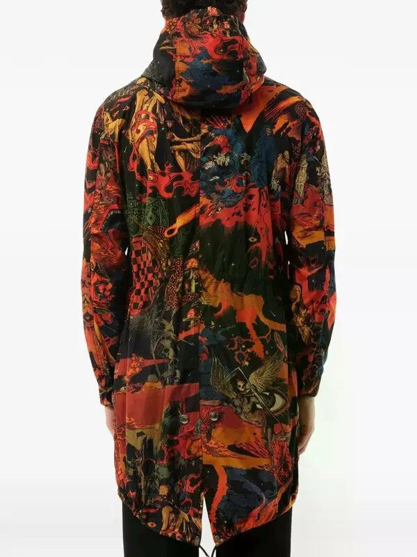 Givenchy Underworld Graphic-print Parka