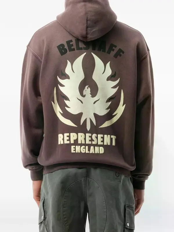 REPRESENT X Belstaff Flame Phoenix Hoodie