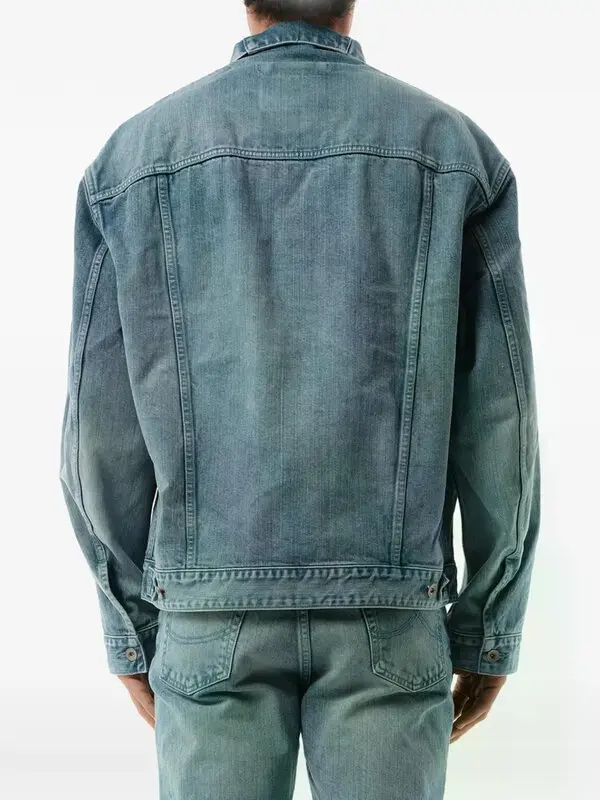 DOUBLET Denim Trucker Jacket With Chest Flap Pockets