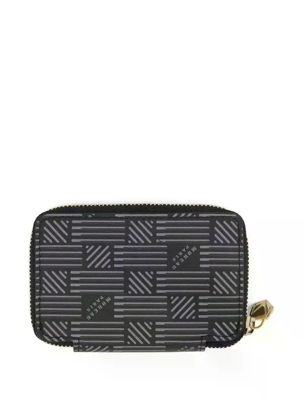 Moreau Monogram-print Zip-around Wallet