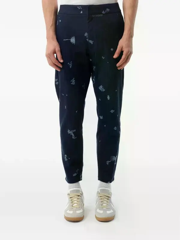 Alexander McQueen Embroidered Trousers