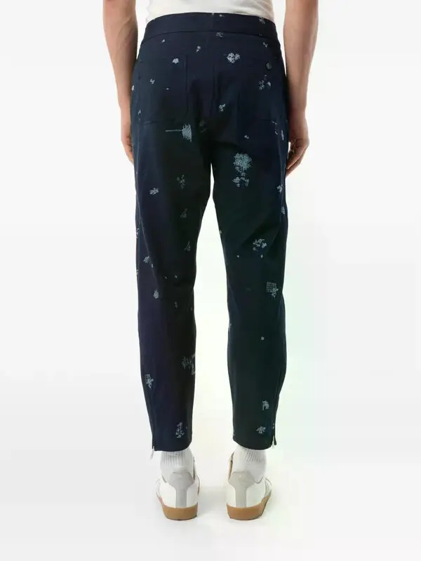 Alexander McQueen Embroidered Trousers