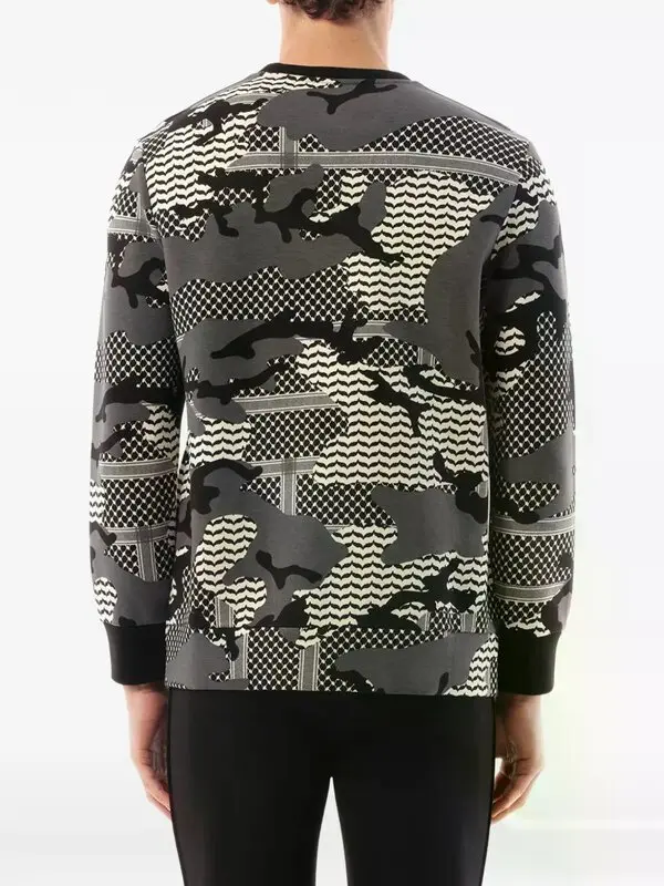 Neil Barrett Camouflage Print Sweatshirt