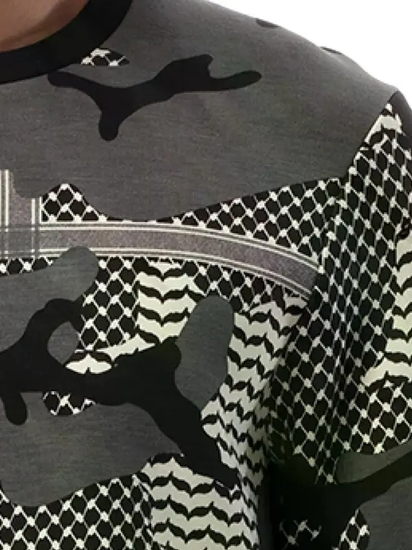 Neil Barrett Camouflage Print Sweatshirt