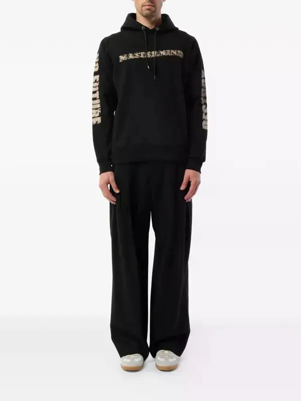 MASTERMIND WORLD Logo Print Drawstring Hoodie