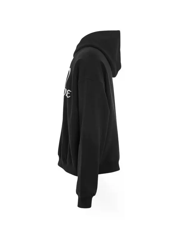 We11Done Logo Print Hoodie