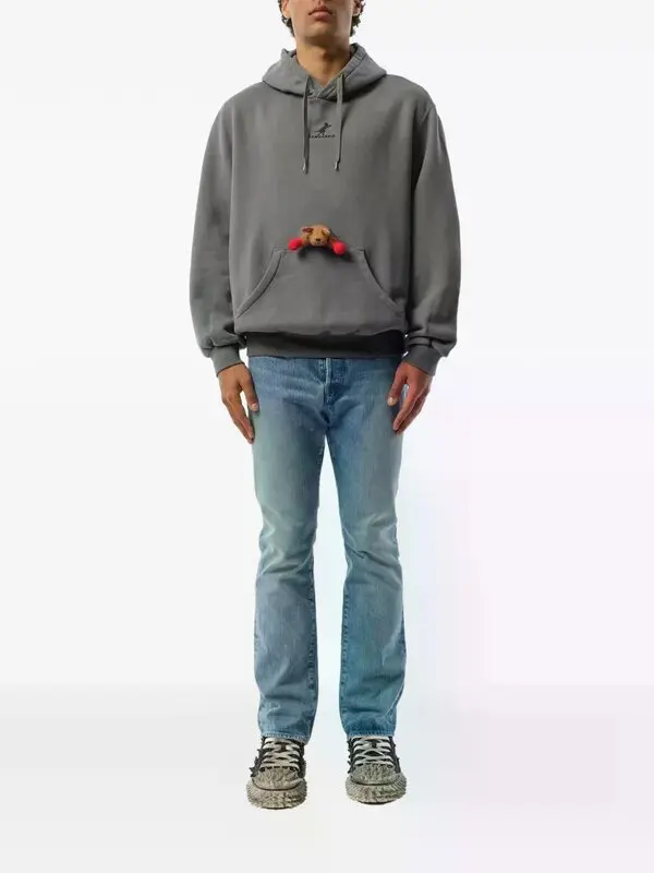 DOUBLET Kangaroo Plush Hoodie