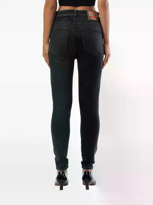 DIESEL® 1984 Slandy High-waisted Jeans - Black