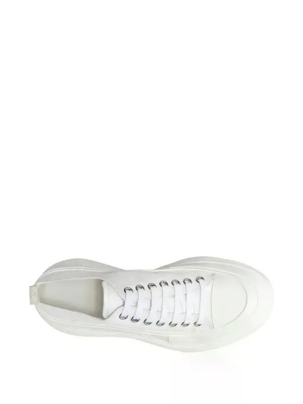 Alexander McQueen Tread Slick Sneakers - White