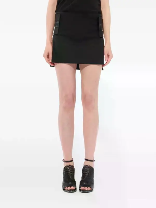 Givenchy Podium Logo-patch Mini Skirt