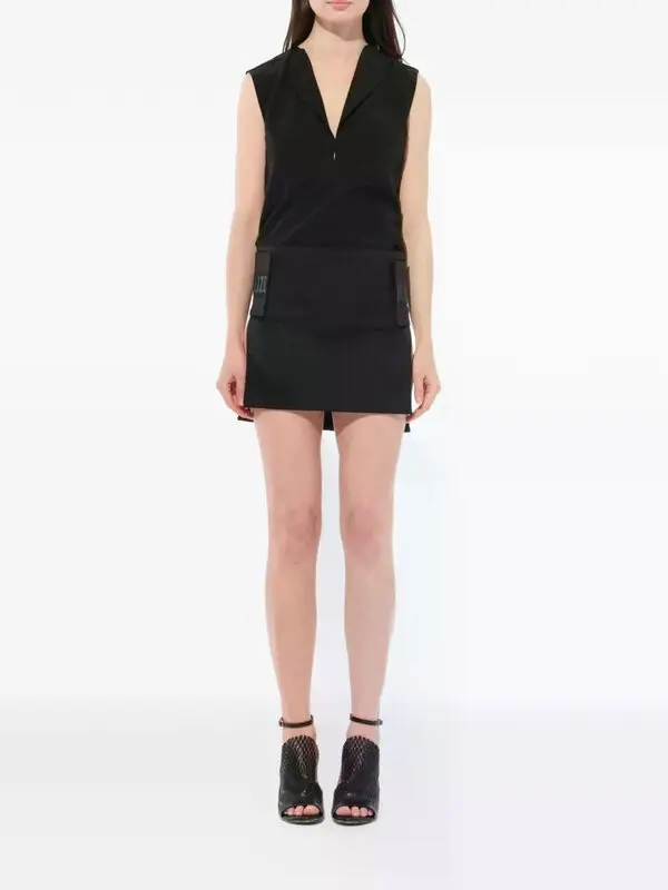 Givenchy Podium Logo-patch Mini Skirt