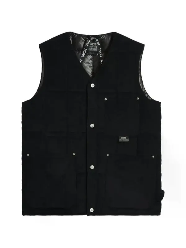 Taion Quilted V-neck Vest