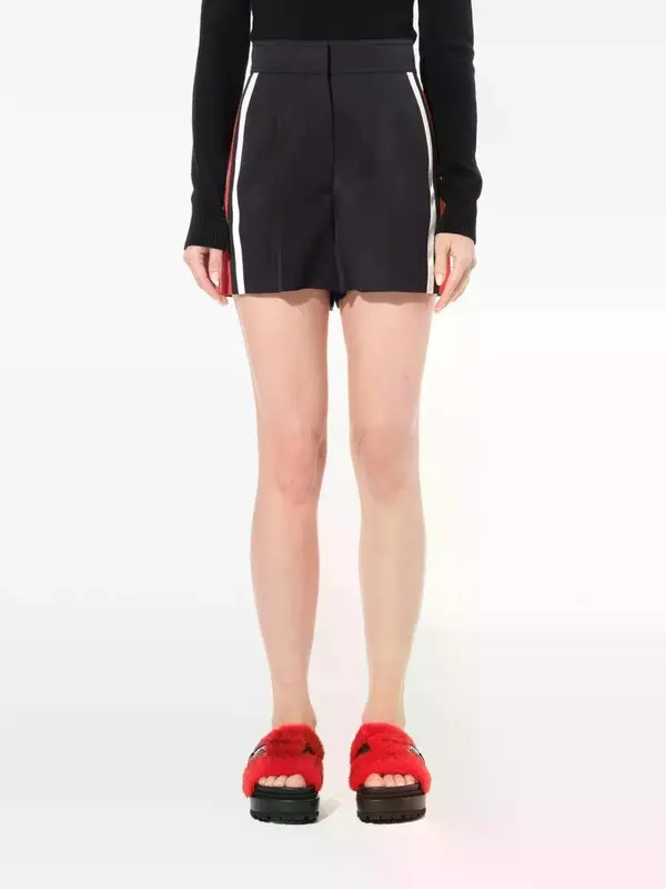 Alexander McQueen Tailored Shorts With Side Stripe Detail
