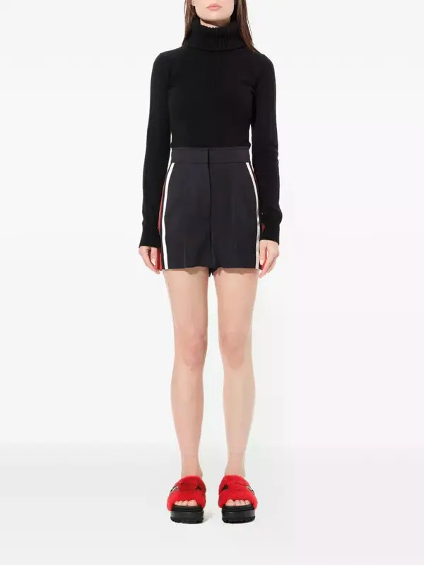 Alexander McQueen Tailored Shorts With Side Stripe Detail