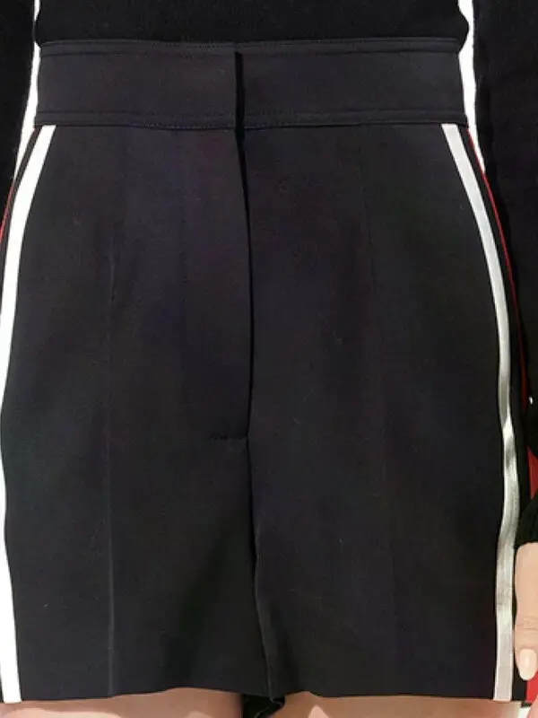 Alexander McQueen Tailored Shorts With Side Stripe Detail