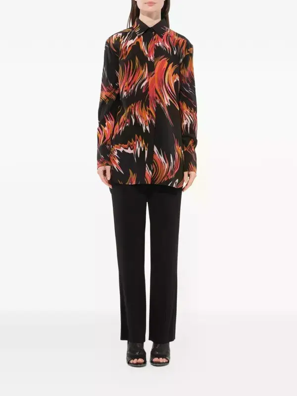 Givenchy Graphic Print Button-down Shirt