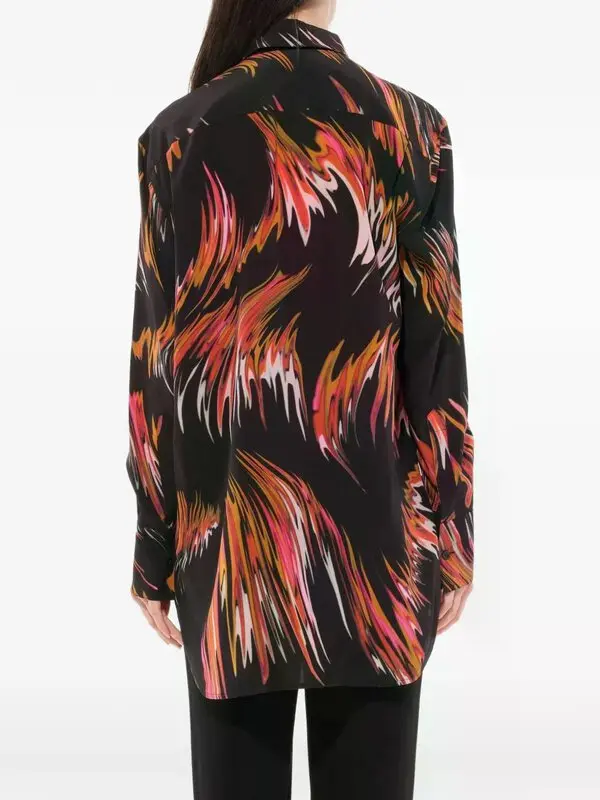 Givenchy Graphic Print Button-down Shirt